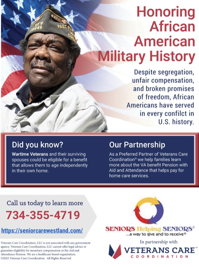 Honoring African American Military History - Seniors Helping Seniors
